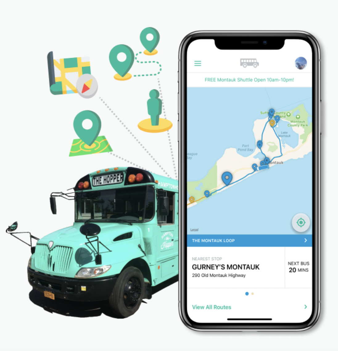 The Hampton Hopper Bus is Back - The Long Island Local